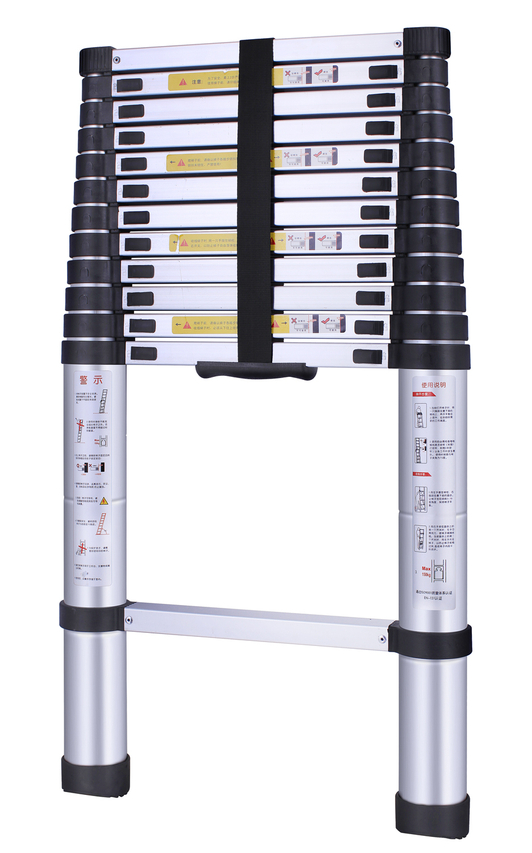 China telescopic ladder 3.8m 13 steps manufacturers, telescopic ladder ...