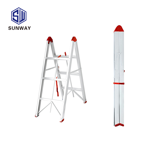 safety 2X4 step aluminum folding a type ladder - Buy folding ladder ...