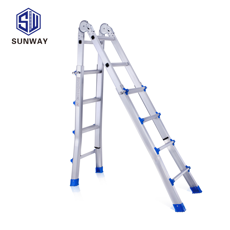 Aluminum safety lightweight little giant folding ladder 4*4 steps - Buy ...