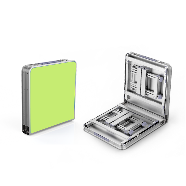 China Square tube aluminum table portable adjustable height lightweight ...