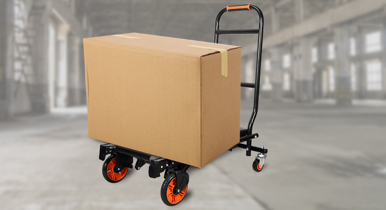 Platform trolley manual transport cart folding platform cart handling ...