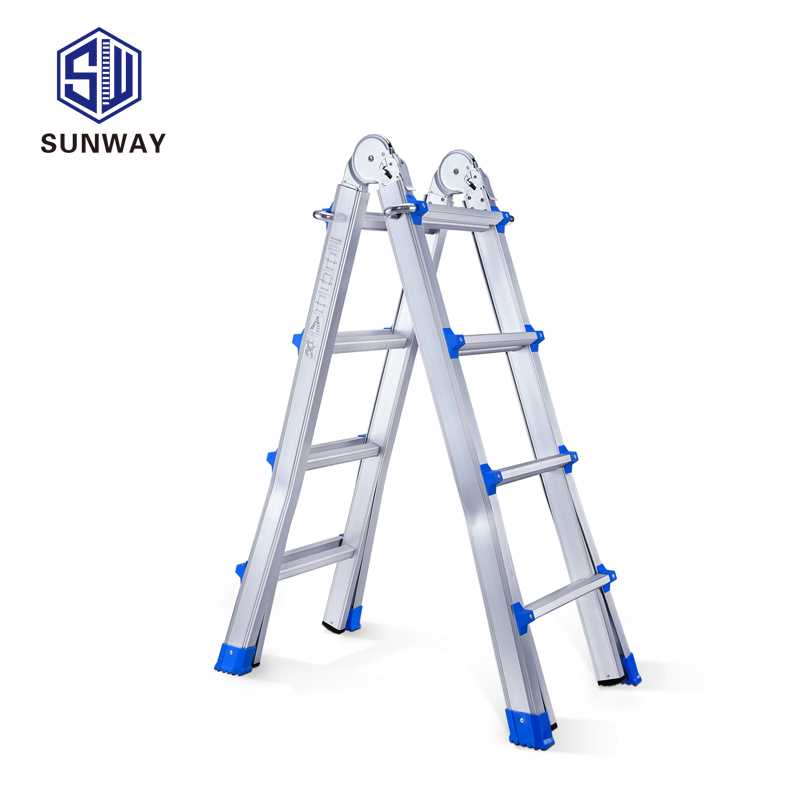 Aluminum safety lightweight little giant folding ladder 4*4 steps - Buy ...