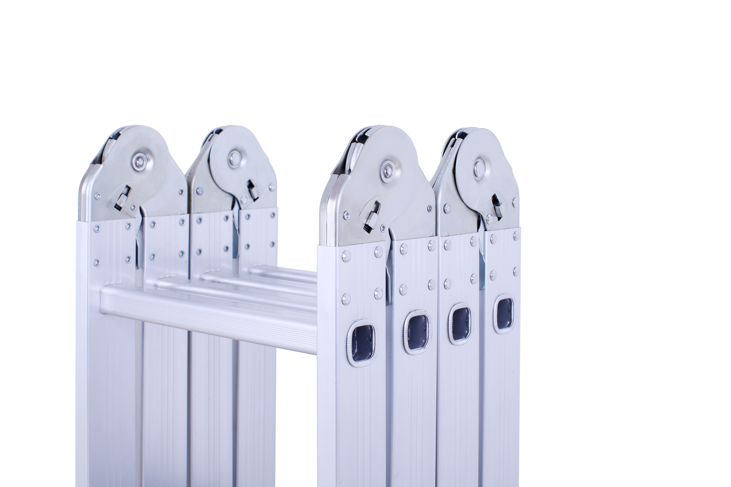 Multi-function combination aluminium profile ladder for folding ladder ...