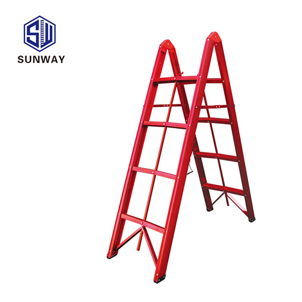 safety 2X4 step aluminum folding a type ladder - Buy folding ladder ...