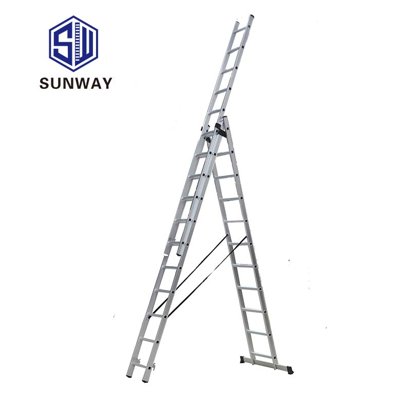 aluminum safest amazon extension 3 section ladder ladder 28ft 20 foot ...