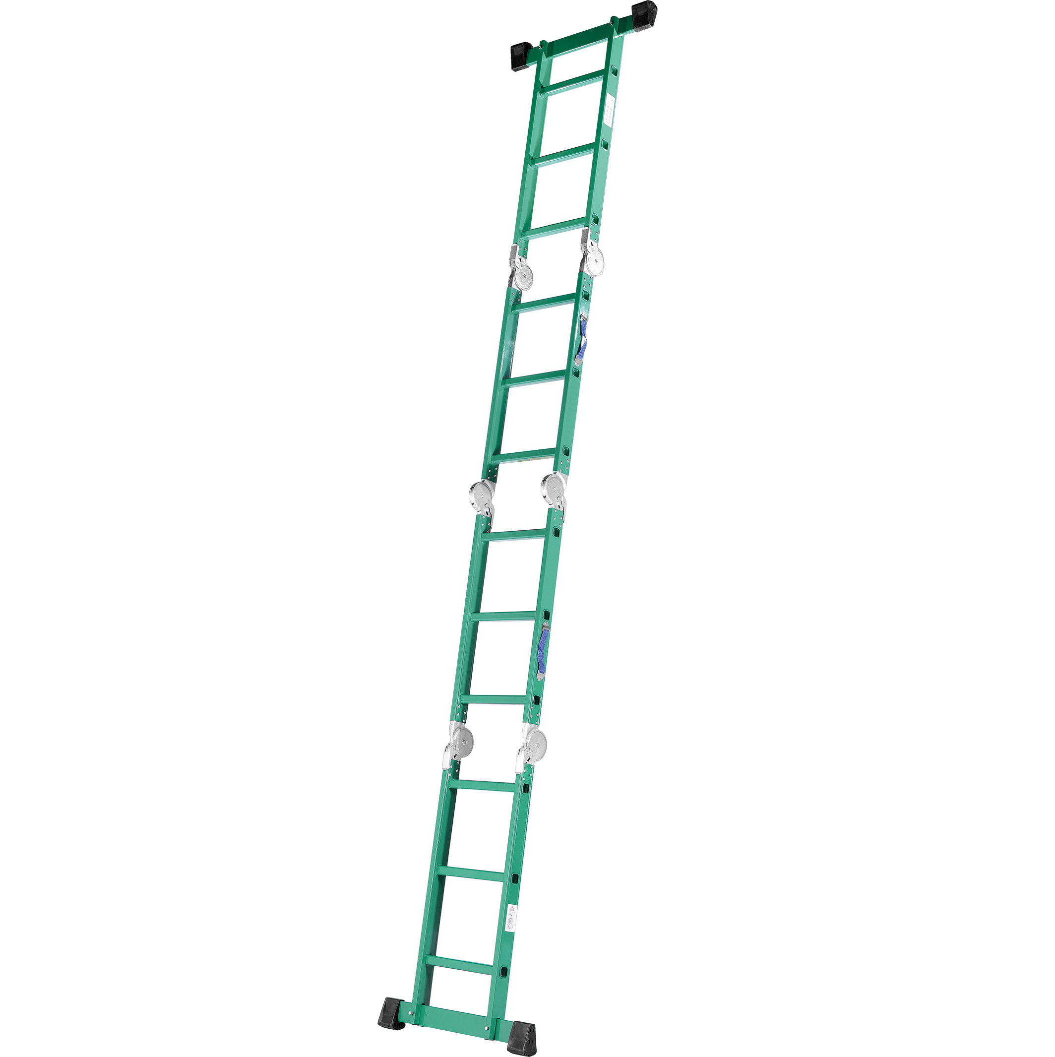 Green color ladder for sale aluminium multipurpose hinged ladder - Buy ...
